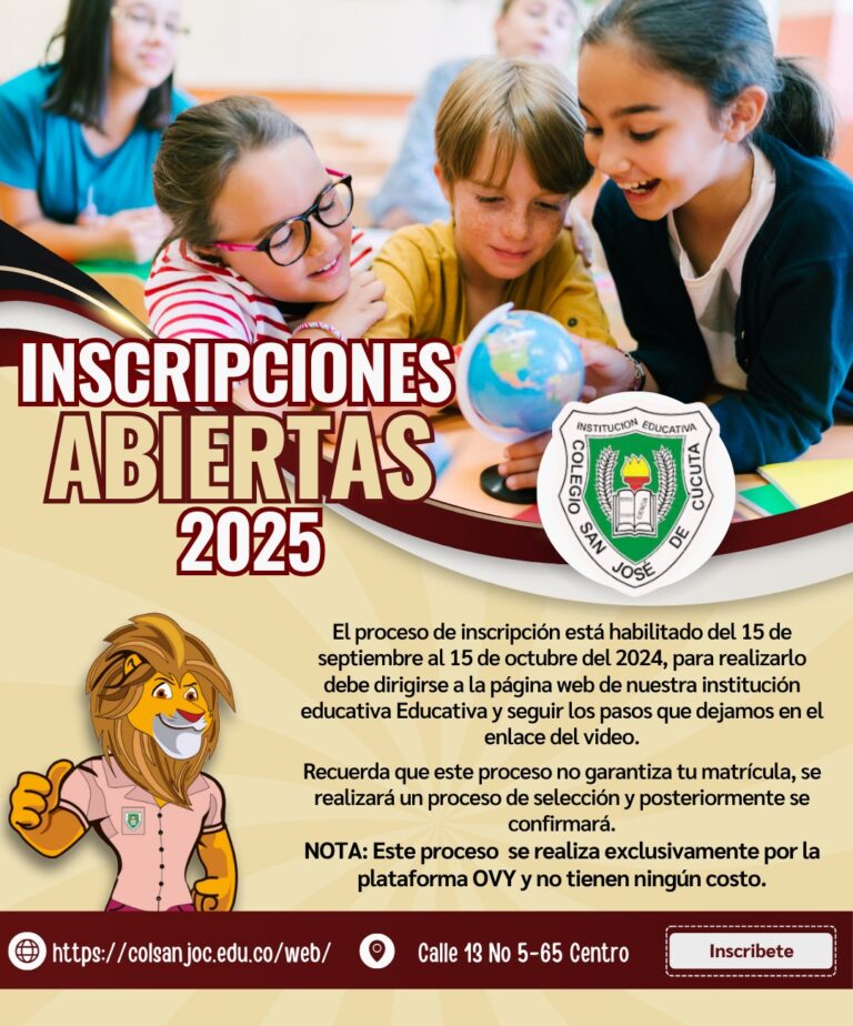 ¡Inscripciones Abiertas 2025 para estudiantes Nuevos! 🎓📚 – Institución ...